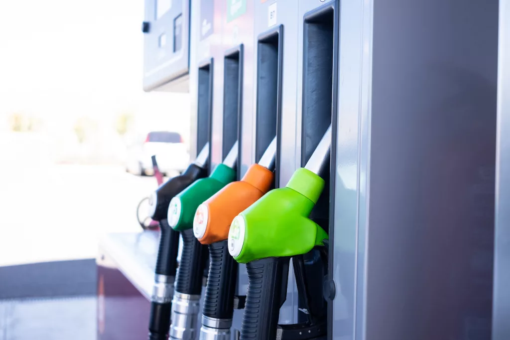 Tankstell op der Aire de Capellen – PIRATEN